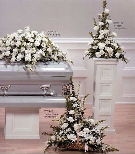 Everlasting Peace Casket Spray arranged by a florist in Lexington, KY ...